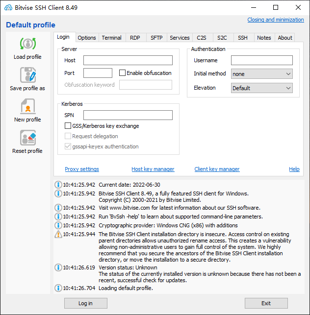 Bitvise SSH Client 一款超好用的免费linux服务器管理工具，ftp、shh、终端等操作 | 指尖改变世界